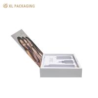 China Premium Custom Cosmetic Boxes Personalized Designs Luxury Materials For Makeup & Skincare White Printing Paper Cosmetic Paper Box Magnetic Closure Packaging Box With EVA for sale
