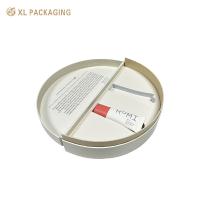 China ﻿XL Packaging Custom Printed Cosmetic Boxes Luxury Custom Cosmetic Box Embossing LOGO Half Circle Special Box Cosmetic Paper For Perfume Skin Care With EVA for sale