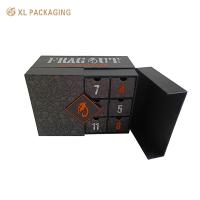 China Custom Empty 12 Days Wine Christmas Countdown Advent Calendar Gift Box for sale