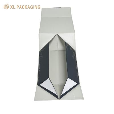 China Custom Foldable Flat Collapsible Perfume Gift Box with Full CMYK Printing and Custom Size & Design for Luxury Fragrance Packaging for sale