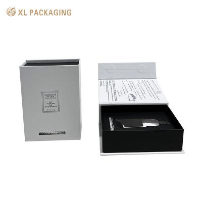 China Customizable Eco-Friendly Magnetic Gift Box with Soft Touch Finish for Perfume Oil Packaging for sale
