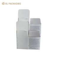 China Custom Printed Cosmetic Bottle Folding Card Paper Box Makeup White Paper Box Cardboard White Skin Care Packaging Paper for sale