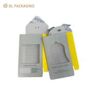 China Printed Lip Card Box PVC Transparent Window Custom Lipstick Packaging Paper Box for sale