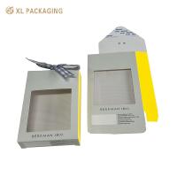 China Printed Lip Card Box PVC Transparent Window Custom Lipstick Packaging Paper Box for sale