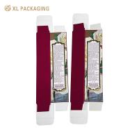 China Luxury Printed Foldable Paper Card Box Eco‑Friendly for Lipstick Cosmetic Serum Bottle for sale