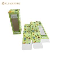 China 350gsm Foldable Card Box with Glue-Free Tuck Top Structure and Clear PVC Window for Eco-Friendly Packaging for sale