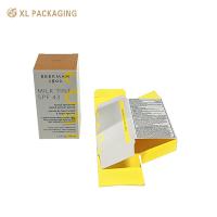China XL Packaging Printed Foldable Card Box Custom Retail Skin Care Box Packaging Folding Cosmetic Paper Card Box Lipsticks Cosmetic Jars Paper Box for sale
