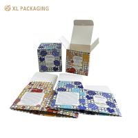 China Easy-to-Assemble Foldable Card Box for Skincare with Auto-Lock Bottom Design and Vibrant Professional Printing for sale