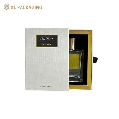 China XL Packaging Custom Packaging Box Factory Luxury Cosmetics Perfume Bottle Packaging Box Custom Paper Drawer Gift Box With Logo Printing for sale