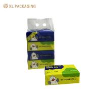 China Custom Makeup Facial Paper Tissue Remover Towel Pocket Poly Facial Tissue Bag for sale