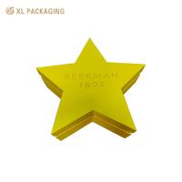 China XL Packaging Custom Packaging Box Factory Star Shape 7 Day Paper Advent Calendar Packaging Box For Cookie Candy Biscuits for sale