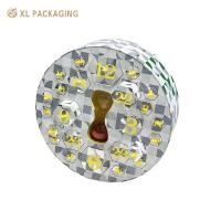China XL Packaging Custom Packaging Box Factory Customized Round 25 Advent Calendar Packaging Box For Gift Cosmetic Craft Cartoon Toy for sale