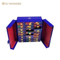China XL Packaging Custom Packaging Box Factory Custom  Muslim Islamic Party Eid Mubarak Candy Box Magnetic Ramadan Countdown Box Packaging for sale