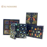 China XL Packaging Custom Luxury Boxes Custom Empty Christmas Advent Calendar Packaging Box Makeup Jewelry Box For Chocolate for sale