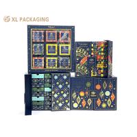 China XL Packaging Custom Luxury Boxes Custom Empty Christmas Advent Calendar Packaging Box Makeup Jewelry Box For Chocolate for sale