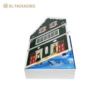 China Custom House-Shaped 12-Day Advent Calendar Box for Skincare & Toys for sale