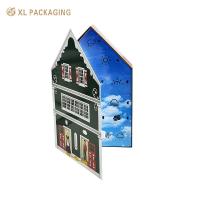 China Custom House-Shaped 12-Day Advent Calendar Box for Skincare & Toys for sale