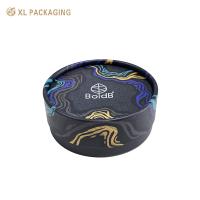 China Mini Ring Box With Insert Round Paper Boxes For Jewellery Packaging Cylinder Tube Box Circular Wedding Ring Gift Box for sale