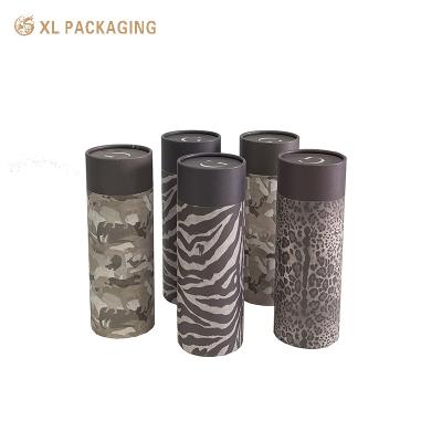 China XL Packaging Custom Packaging Box Factory Food Grade Brown Paper Packaging Tubes Cardboard Kraft Paper Tube Tea Packaging for sale