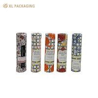 China XL Packaging Custom Packaging Box Small Colorful Lip Balm Paper Tube Cosmetic Cylindrical Paper Tube Box Packaging for sale