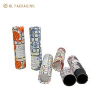 China XL Packaging Custom Packaging Box Small Colorful Lip Balm Paper Tube Cosmetic Cylindrical Paper Tube Box Packaging for sale