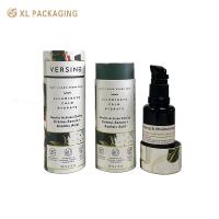 China XL Packaging Custom Packaging Factory Eco Friendly Essential Oil Paper Tube Gold Foil Round Cardboard Lip Gloss Tube Packaging for sale
