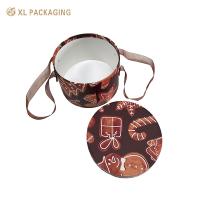 China Handle Cylinder Gift Box Candy Big Gift Candle Cartoon Toy Flower Packing Craft Paper Tube With Logo for sale