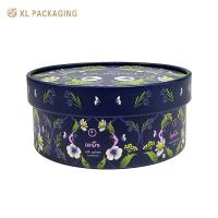 China Food-Safe Round Cylinder Box with Custom Printing and Divided Inner Tray for Tea and Coffee for sale
