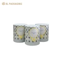 China Luxury Skin Care Art Paper Tube Boxes Handmade Cardboard Cylinders With Custom Print, Satin Interior Ideal For Serum Sets Spa Gifts & Branded Collections for sale