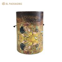 China Custom Round Cardboard Paper Tube with Thickened Rigid Cardboard and Matte Lamination for Flower Packaging for sale