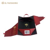 China  XL Packaging Custom Packaging Box Factory Foldable Custom Wine Paper Box Magnet Closure Lid Packing Boxes For Wine Bottles for sale