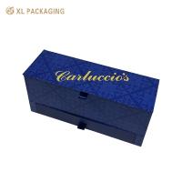 China  XL Packaging Custom Packaging Box Factory Two Layers Glass Bottle Packaging Box Customized Paper Wine Box With Magnetic Lid for sale