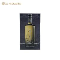 China  XL Packaging Custom Packaging Box Factory OEM Luxury Triangle Shape Cardboard Wine Bottle Box Rigid Paper Gift Packaging Box for sale