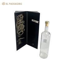 China Magnet Gold Foil Wine Box for sale