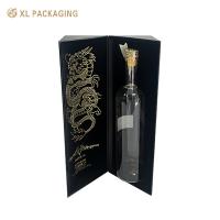 China Magnet Gold Foil Wine Box for sale