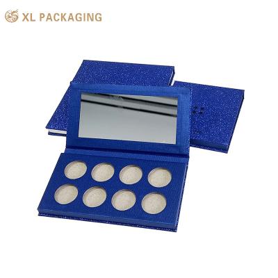 China XL Packaging Custom Luxury Boxes Makeup Custom Printed Packaging Box Rectangle Empty Eyeshadow Palette Packaging for sale