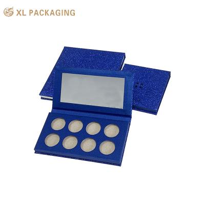 China XL Packaging Custom Luxury Boxes Makeup Custom Printed Packaging Box High Pigment Powder Eyeshadow Palette Package for sale