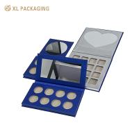 China XL Packaging Custom Luxury Boxes Luxury Custom Rectangle Custom Empty Eyeshadow Palette Pans Eye Shadow Case Container Packaging for sale