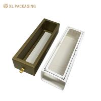 China XL Packaging Custom Packaging Box Factory Luxury Macaron Window Drawer Box Cake Candy Chocolate Packaging Box With Logo Food Cupcake Boxes for sale