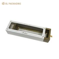 China XL Packaging Custom Packaging Box Factory Luxury Macaron Window Drawer Box Cake Candy Chocolate Packaging Box With Logo Food Cupcake Boxes for sale