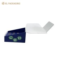 China Custom Printing Cardboard Shelf Paper Shipping Folding Display Box For Supermarket for sale