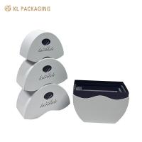 China Wholesale Custom Egg Shape Candy Chocolate Box White Purple Cosmetic Gift Packaging Box for sale