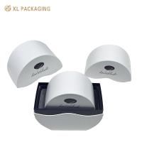 China Wholesale Custom Egg Shape Candy Chocolate Box White Purple Cosmetic Gift Packaging Box for sale