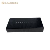 China Black Folding Cardboard Magnetic Box for Apparel & T-Shirts for sale