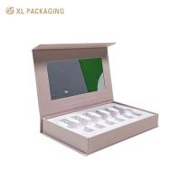 China Eco-Friendly Magnetic Gift Box with Built-in Mirror and Magnetic Closure for Lipstick Packaging for sale
