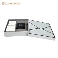 China Luxury Custom Rigid Top and Bottom Gift Box with Velvet Insert for Skincare Personal Care Sets for sale