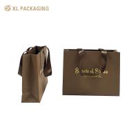 China XL Packaging Premium Gifting Experiences Brown Luxury Shopping Tote Bags Large Paper Gift Bags With Logo Minimalist Design Textured Finish  Versatile For Fashion Beauty Home Decor for sale