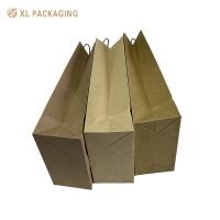 China Custom Kraft Paper Bags With Handles Eco Friendly Recyclable Shopping Gift Bags Accept Custom Logo Printing for sale