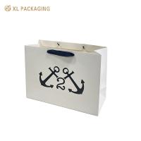 China XL Packaging Custom Packaging Factory Gift Clothing Paper Bags Matte Fashion Black Handle Tote for Customer Provided Box Type for sale
