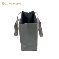 China XL Packaging Custom Packaging Factory Factory Direct Sales Paper Bag Gray One for Gift Packaging Small Gift Bag With Logo Add Shopping Bag for sale